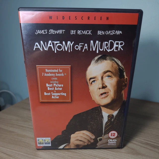 ANATOMY OF A Murder DVD (2001) James Stewart, Preminger (DIR) Cert 12 £ ...