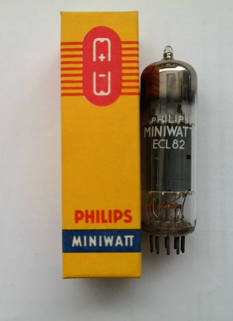 PHILIPS ECL82 TUBE Vacuum Triode Beam Power Tube New in Original ...