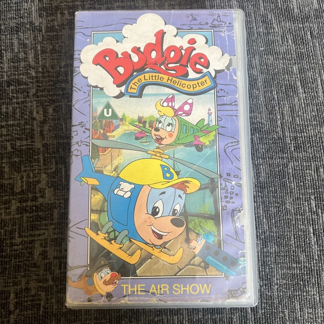 BUDGIE THE LITTLE Helicopter VHS 1994 The New Arrivals RARE Vintage ...