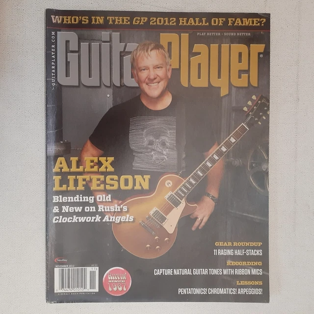GUITAR PLAYER ALEX Lifeson Rush Don Alder Jon Herington Fiuczynski Joel ...