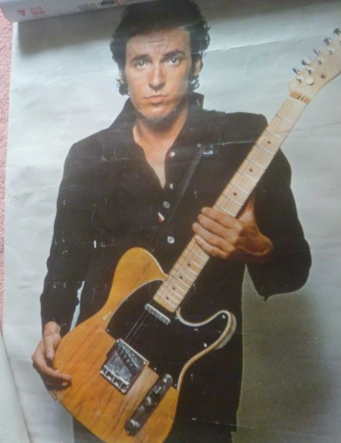 BRUCE SPRINGSTEEN RARE Poster 1970's A young bruce $23.00 - PicClick AU