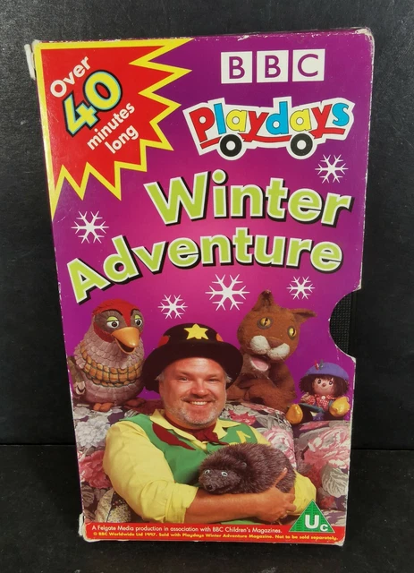 BBC PLAYDAYS WINTER Adventure VHS Video Tape Cassette RARE £24.99 ...