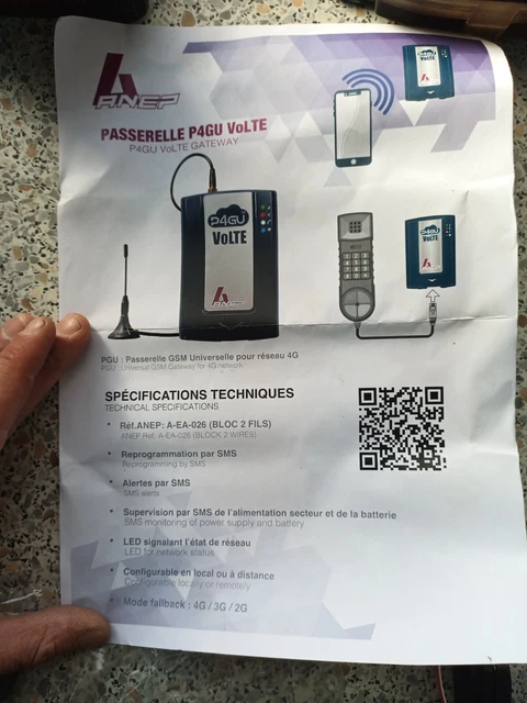 PASSERELLE P4GU 4G GSM RESEAU EN "4G" EUR 0,10 - PicClick FR