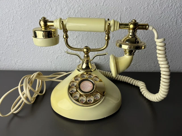 VINTAGE FRENCH PRINCESS Victorian Rotary Dial Phone Model 516012 £47.81 ...
