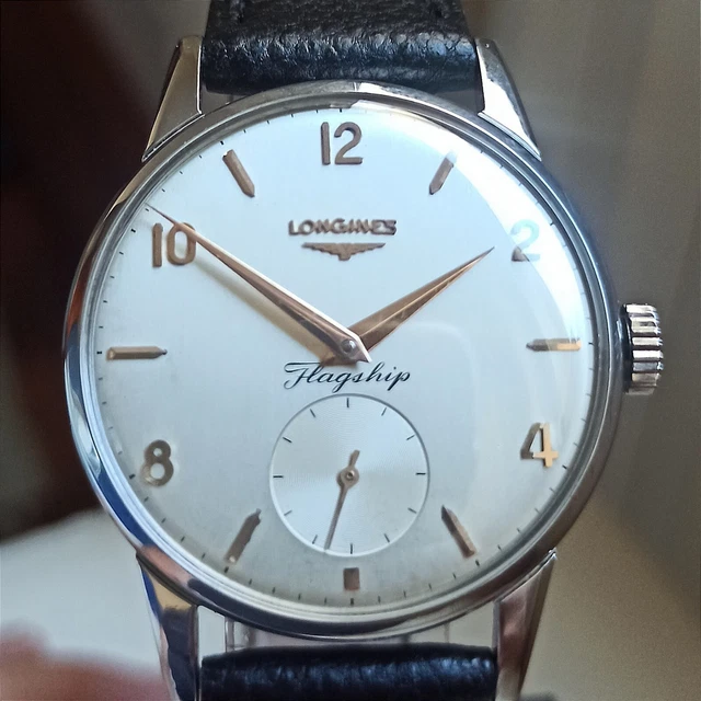 OROLOGIO LONGINES FLAGSHIP Vintage Ref 8888 Cal 30L Carica Manuale Pari ...