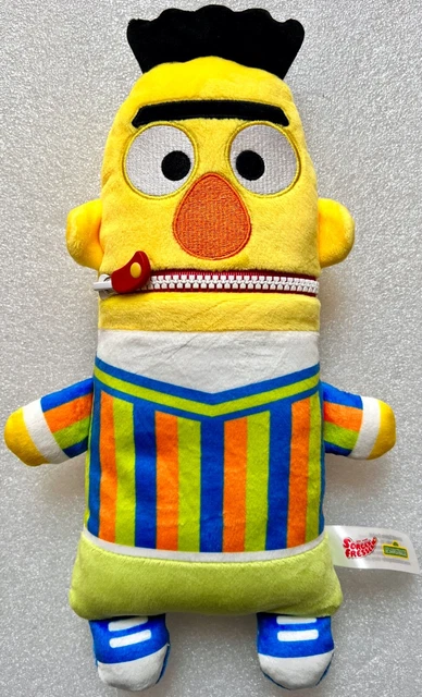 SESAMSTRASSE WORRY EATER Bert Schmidt Stuffed Animal Toy Stuffed Toy 42547 £51.67 - PicClick UK