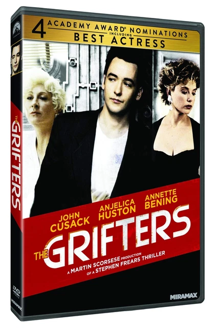 THE GRIFTERS (DVD) John Cusack Anjelica Huston Annette Bening (US ...