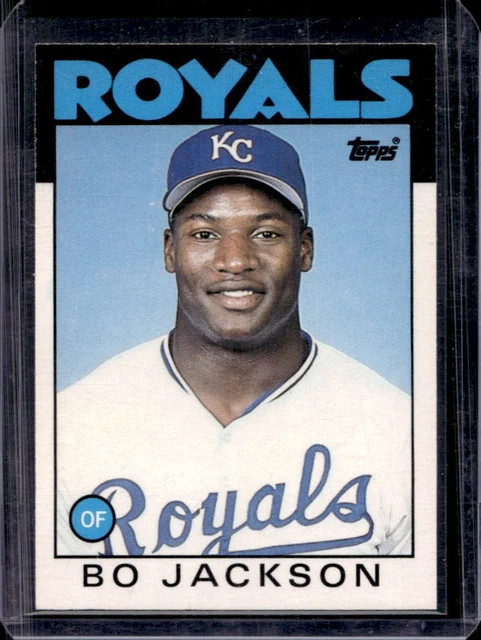 1986 TOPPS TRADED Bo Jackson RC Rookie Card #50T Royals EUR 4,61 ...