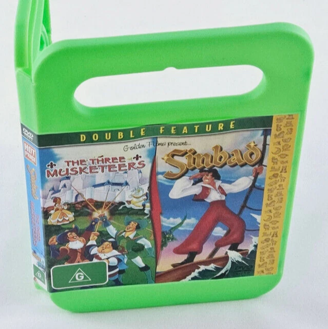 SINBAD + THE Three Musketeers DVD (Region 4) VGC Golden Films $7.95 ...