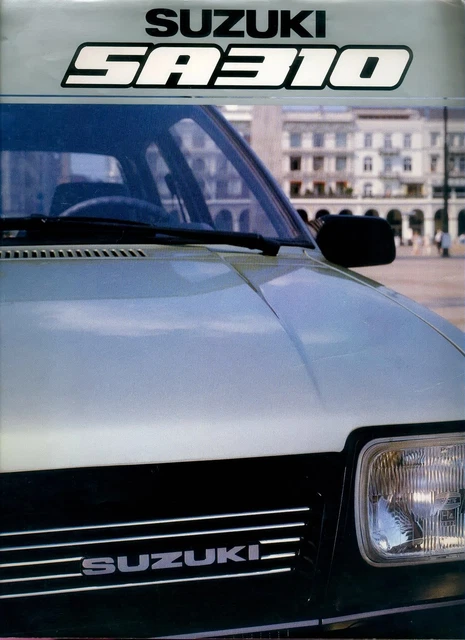SUZUKI SA310 PROSPEKT 1983 11/83 D brochure catalog broschyr catalogue ...