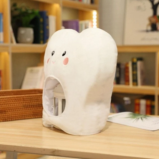 CUTE TOOTH HOOD Hat Animal Theme Cosplay Hat Dress Up Hat Costume Party ...