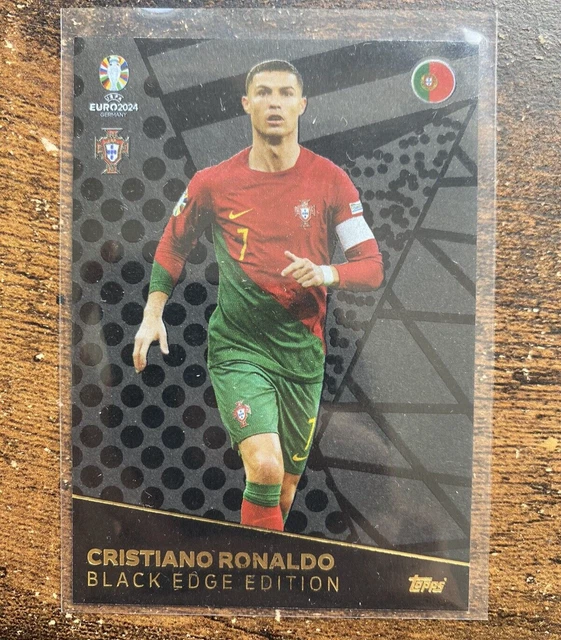 CRISTIANO RONALDO BLACK Edge #7 - Topps Match Attax UEFA Euro 2024 £3.99 - PicClick UK