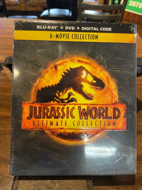 JURASSIC WORLD ULTIMATE Collection-6 MOVIE COLLECTION Blu-ray, w ...