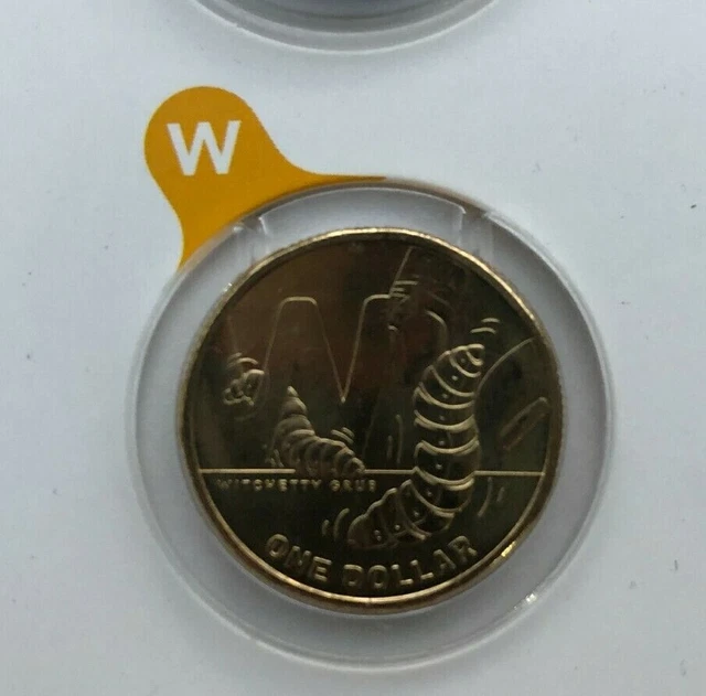 AUSTRALIA: THE GREAT Aussie Coin Hunt 2 - 2021 $1 Alphabet Letter W Unc ...