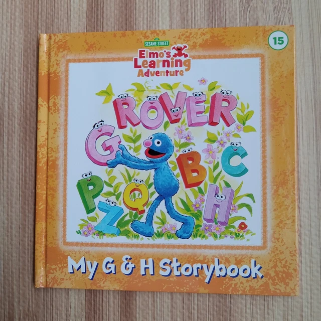 SESAME STREET ELMOS Learning Adventure Book 15 Hardcover My G & H ...