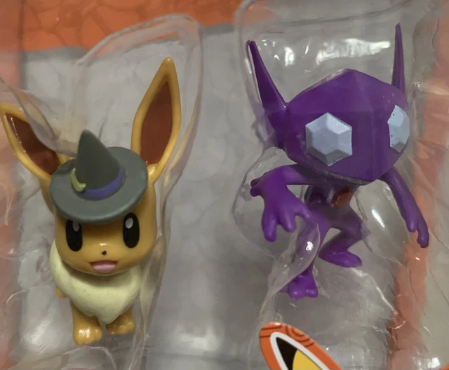 NEW POKÉMON EEVEE & SABLEYE 2pc Battle Figure Pack 1" Mini Action ...