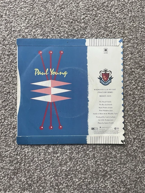 PAUL YOUNG WHEREVER I Lay My Hat 7" Single Vinyl Record £2.45 - PicClick UK