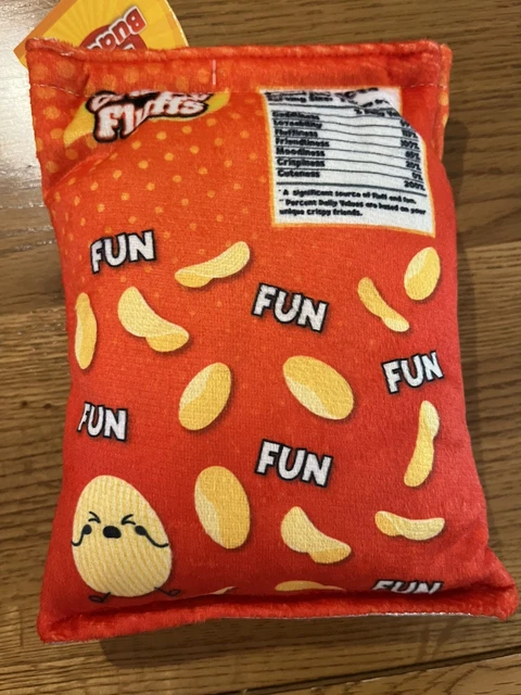 NEW CRISPY FLUFFS Snack Plush Bag Soft Stuffed Toy - Snack Bag Buddies ...
