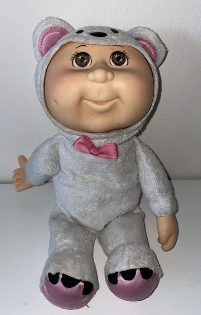 CABBAGE PATCH KIDS CPK Plush Baby Doll Polar bear Zoo Friends White £10 ...