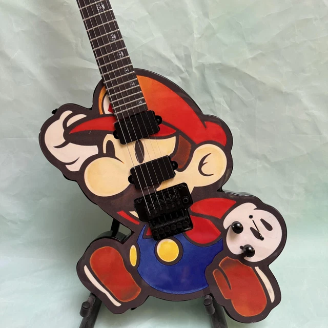 CUSTOM SHOP CARTOON Anime Characters Electric Guitar Black Hardware ...