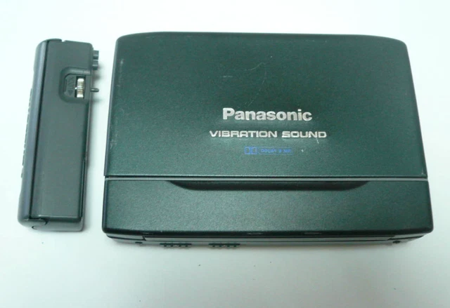 PANASONIC RQ-SX7 JUNK Walkman Portable Cassette Player Black ...