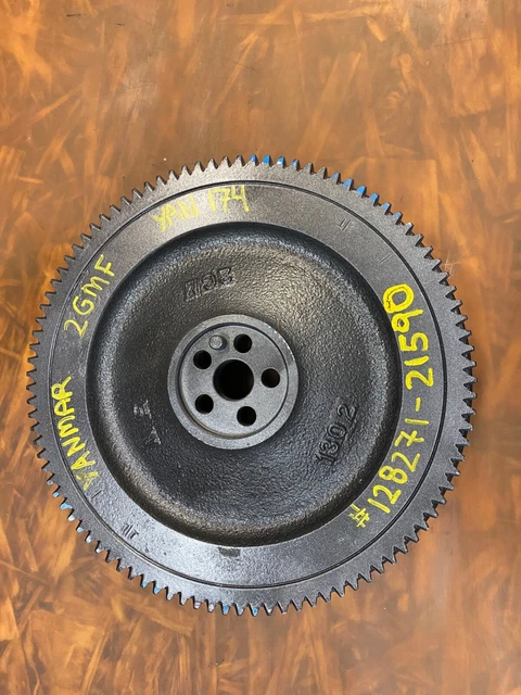 YANMAR 2GMF FLYWHEEL with Ring Gear 128271-21590 Used / Good Condition ...