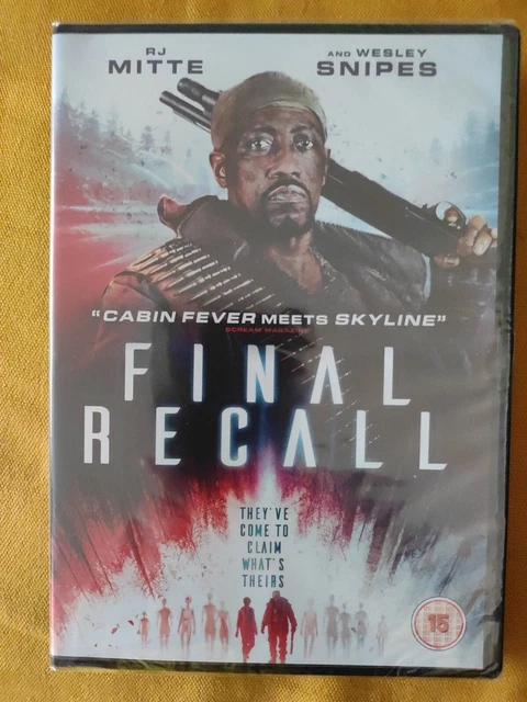 FINAL RECALL DVD - Wesley Snipes, RJ Mitte - NEW & SEALED £1.20 ...