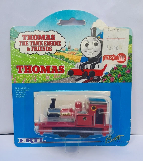 VINTAGE 1993 ERTL Thomas The Tank Engine & Friends Factory Error ...