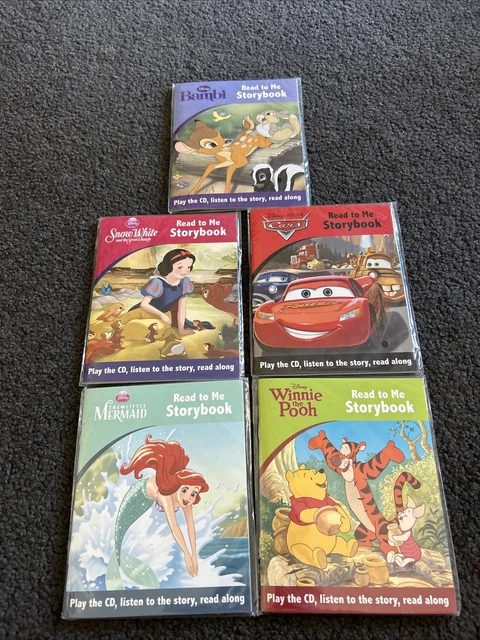 DISNEY- READ TO ME STORY BOOKS - Winnie The Pooh - The Little Mermaid ...