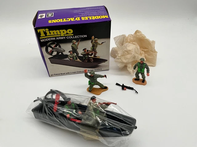 TIMPO TOYS MODERN Army Collection Attack Craft / Frogmen / Soldiers EUR ...