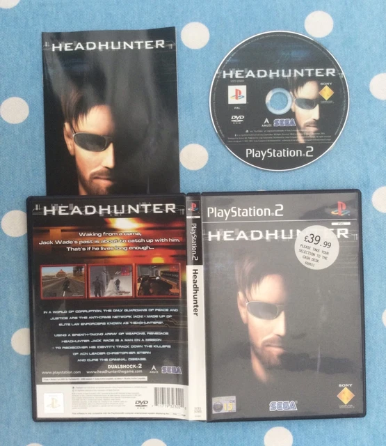 HEAD HUNTER Playstation Ps2 Komplett Uk Verkäufer Schnell Uk Versand ...