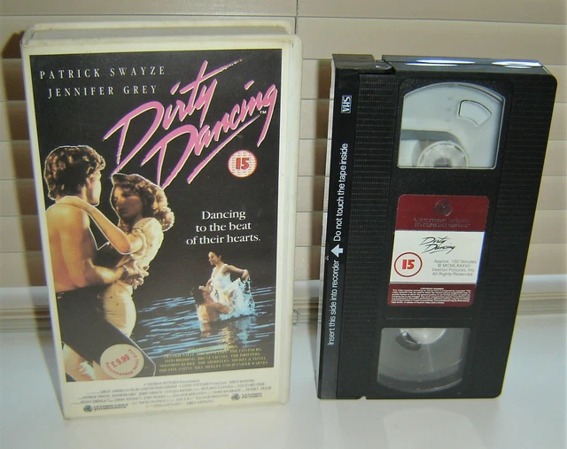 DIRTY DANCING VHS Video Tape Original Home Release White Case From ...