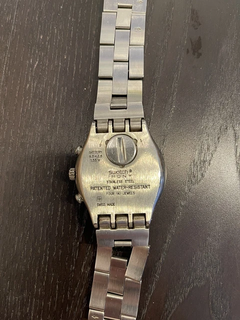 RARE SWATCH SECRET AGENT - Chronographe Swatch Irony à bracelet en ...