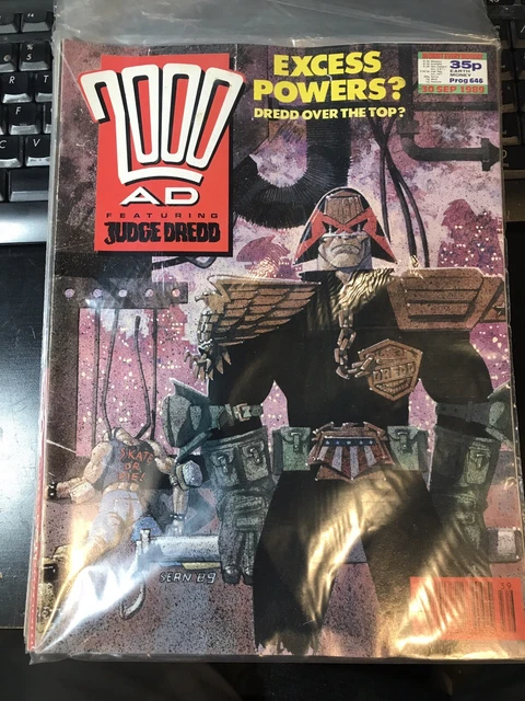 2000AD JUDGE DREDD Bundle x 10 Progs from 1989 - #637 - #646 EUR 14,24 ...