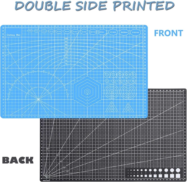 SELF HEALING COLOURFUL Cutting Mat A3(45X30Cm), Great for Scrapbooking ...