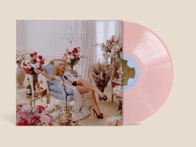 SABRINA CARPENTER - Man's Best Friend Alternative pink SIGNED LP Vinyl ...