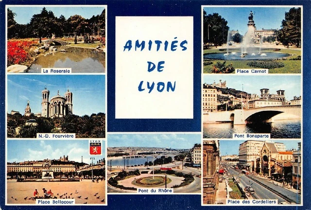 PARA COLLAGE DE Lyon - Multi Vista EUR 6,61 - PicClick FR