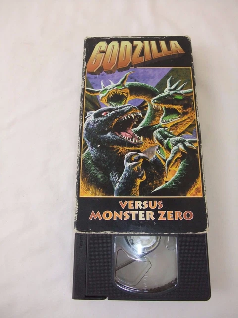 GODZILLA VERSUS MONSTER Zero Widescreen Version Vhs Tape In Original ...