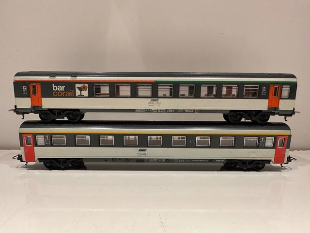 LIMA HO LOT Voitures Voyageurs 1Er 2Em Classe Corail Sncf EUR 1,00 - PicClick FR