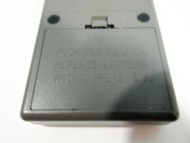 VINTAGE ZENITH MODEL VR-2000 Video Cassette Recorder Remote 6V Untested ...