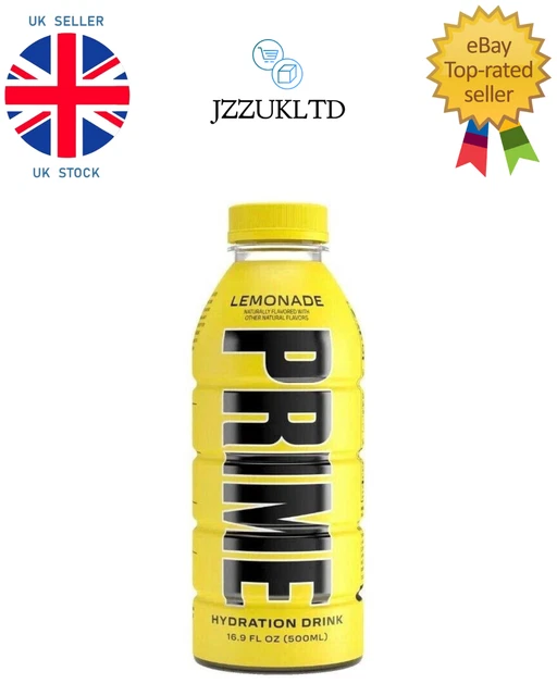 PRIME HYDRATION LEMONADE 500ml By Logan Paul and KSI Unopened Bottle ...