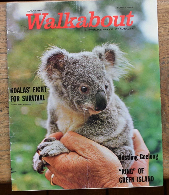 OLD MAGAZINE WALKABOUT August 1968 Australia's way of life Magazine EUR ...