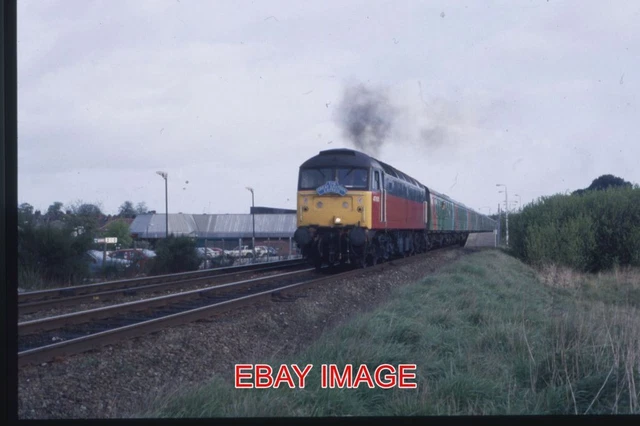 ORIGINAL 35MM SLIDE CLASS 47 LOCO NO 47635 AT BACHE 4/92 THE GREAT ...
