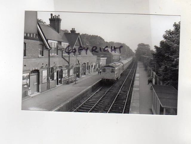 RAIL PHOTO SR LBSC Uckfield station Sussex Ifield buxted £2.89 ...