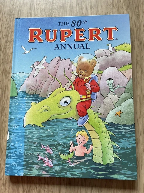 RUPERT BEAR: THE 80th Rupert Annual, hardcover colour illustrated book ...