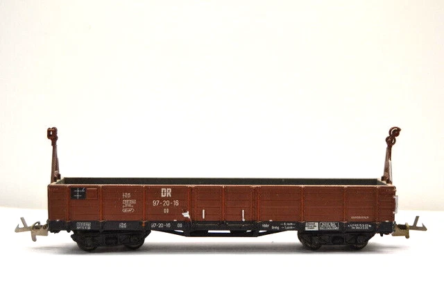 HERR ZEUKE TT Schmalspurbahn DR 97-20-16 offener Güterwagen H0m -Nr. 14 ...
