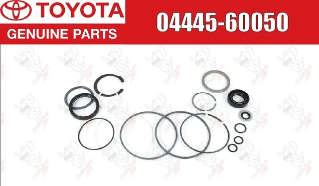 TOYOTA GENUINE LAND Cruiser Power Steering Rack Gear Gasket Kit 04445 ...