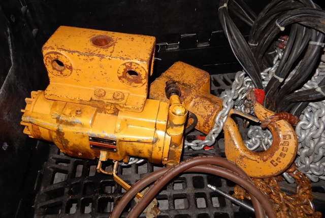 INGERSOLL RAND IR 6 Ton 12,000 Lb Pneumatic Air Chain Hoist Hl6000K-2C ...