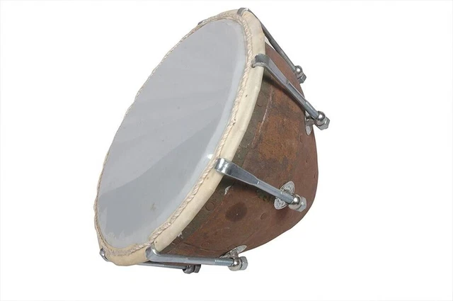 INSTRUMENT HANDCRAFT 18&NAGADA Traditional Hand Drum 9"Nagadi Musical ...