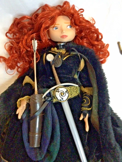 MERIDA DISNEY 2012 Limited Edition 1 of 7000 17 inches Doll Jointed £80 ...